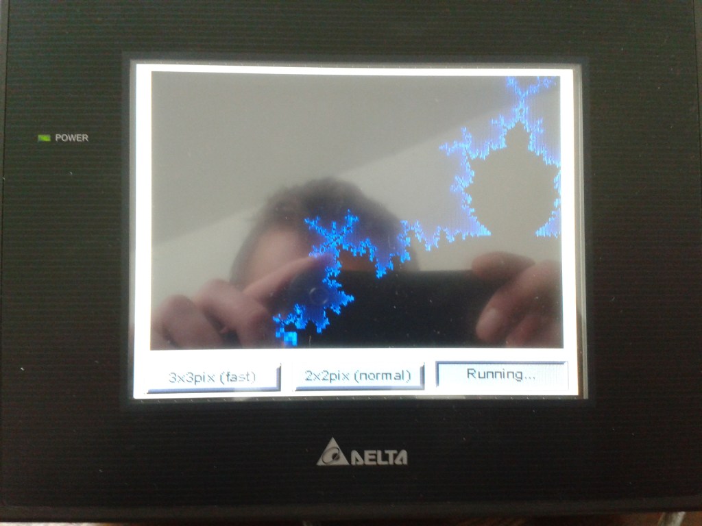 Mandelbrot Rosetta – HMI program example – Delta Industrial Automation EMEA