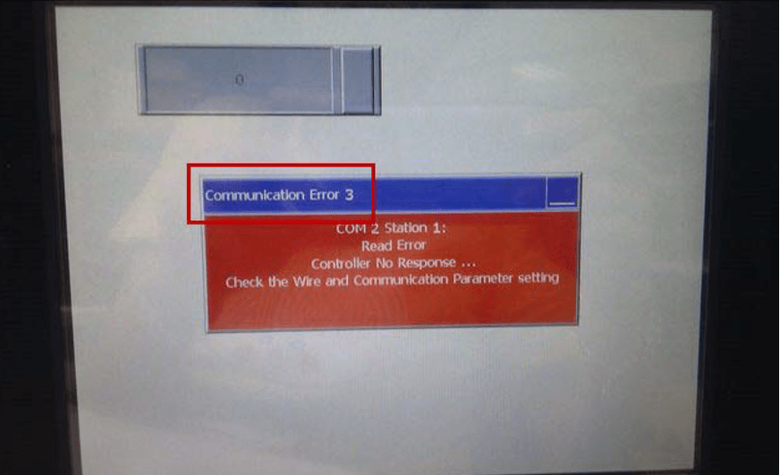 PREVENTING COMMUNICATION ERROR MESSAGE ALARM IN DELTA HMI USING MACRO ...