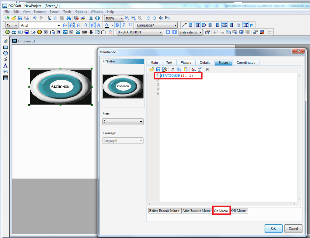 PREVENTING COMMUNICATION ERROR MESSAGE ALARM IN DELTA HMI USING MACRO ...
