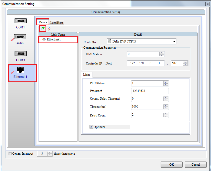 COMMUNICATION OF DELTA HMI WITH 3RD PARTY PLC – Delta Industrial ...