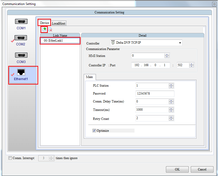 COMMUNICATION OF DELTA HMI WITH 3RD PARTY PLC – Delta Industrial ...