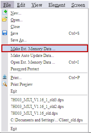 HMI FIRMWARE UPDATE USING USB STICK – Delta Industrial Automation EMEA