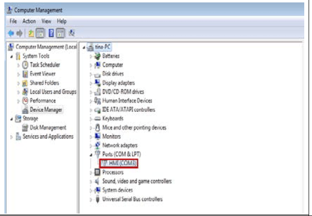 SELECTING USB COMMODE IN HMI – Delta Industrial Automation EMEA